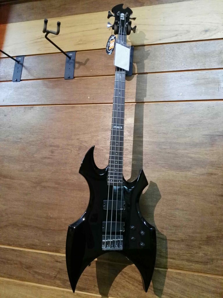 LTD AX-104 BASS GUITAR - BLACK - Sandman Guitar Centre