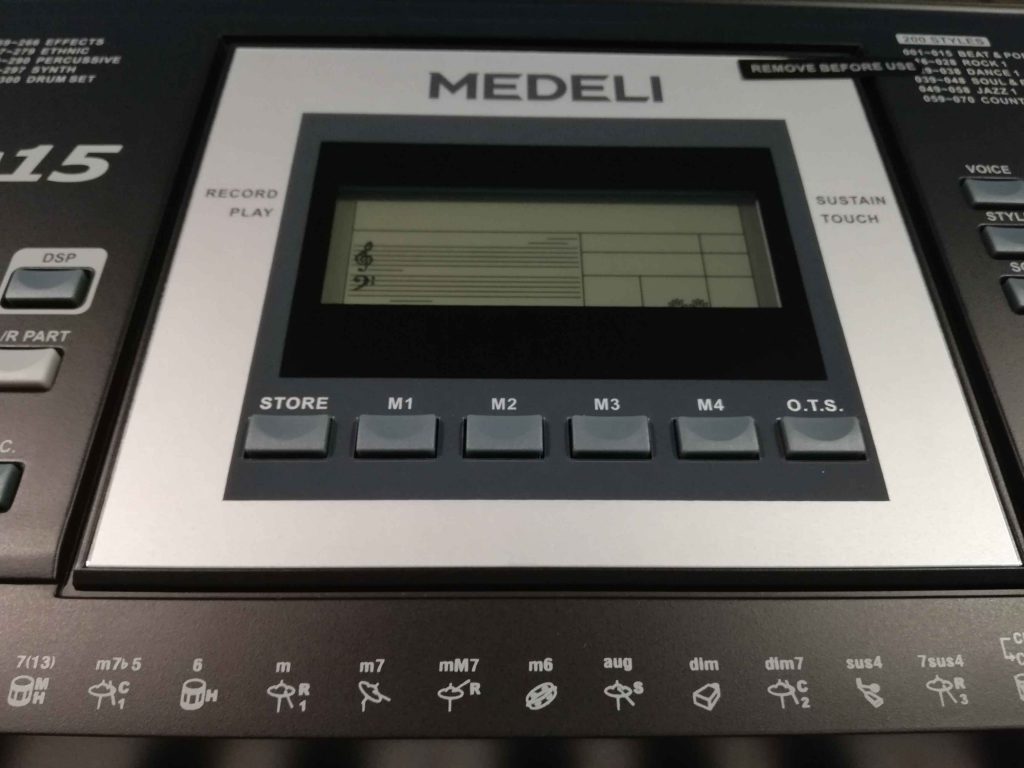 MEDELI M15 KEYBOARD - Sandman Guitar Centre